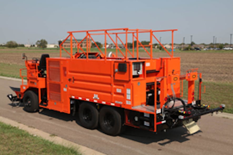 Bergkamp’s M1E Continuous Paver Electronically Simplifies Slurry Seal ...