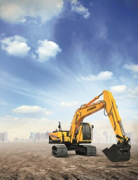 Hyundai Construction Equipment Introduces R220LC-9 HI-POSS Excavator ...