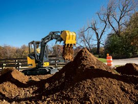New John Deere 17G & 26G Compact Excavators Make a Sizable Impact on ...