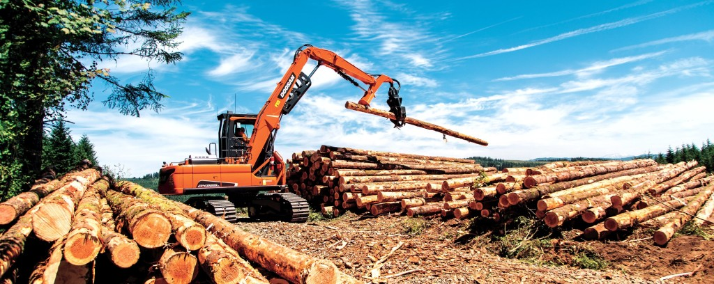 The New Doosan DX225LL-5 Log Loader | Grading and Excavating